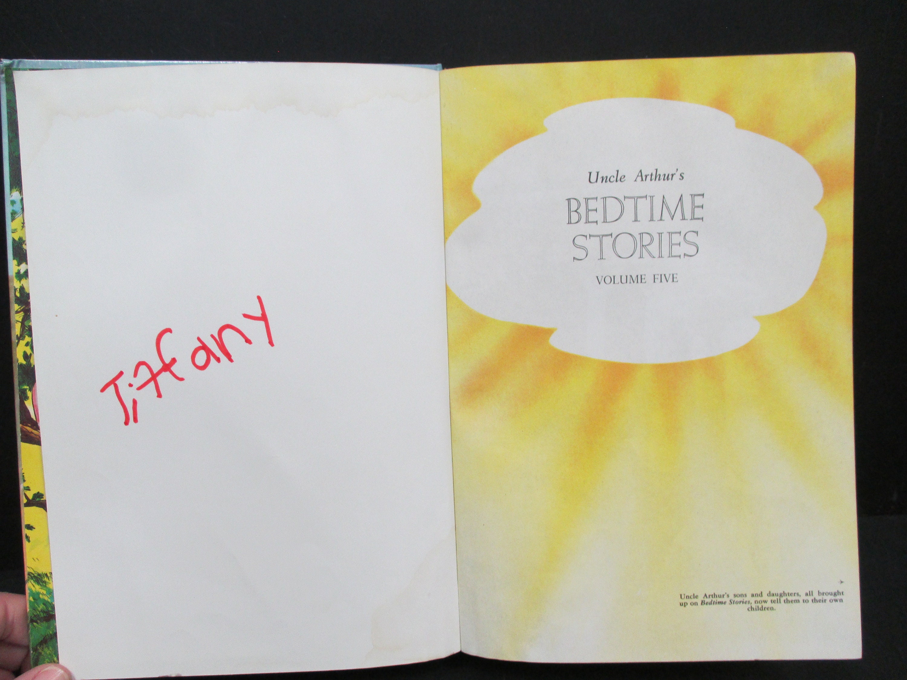 Uncle Arthur's Bedtime Stories Volumes 1-5 by Arthur S. - Etsy