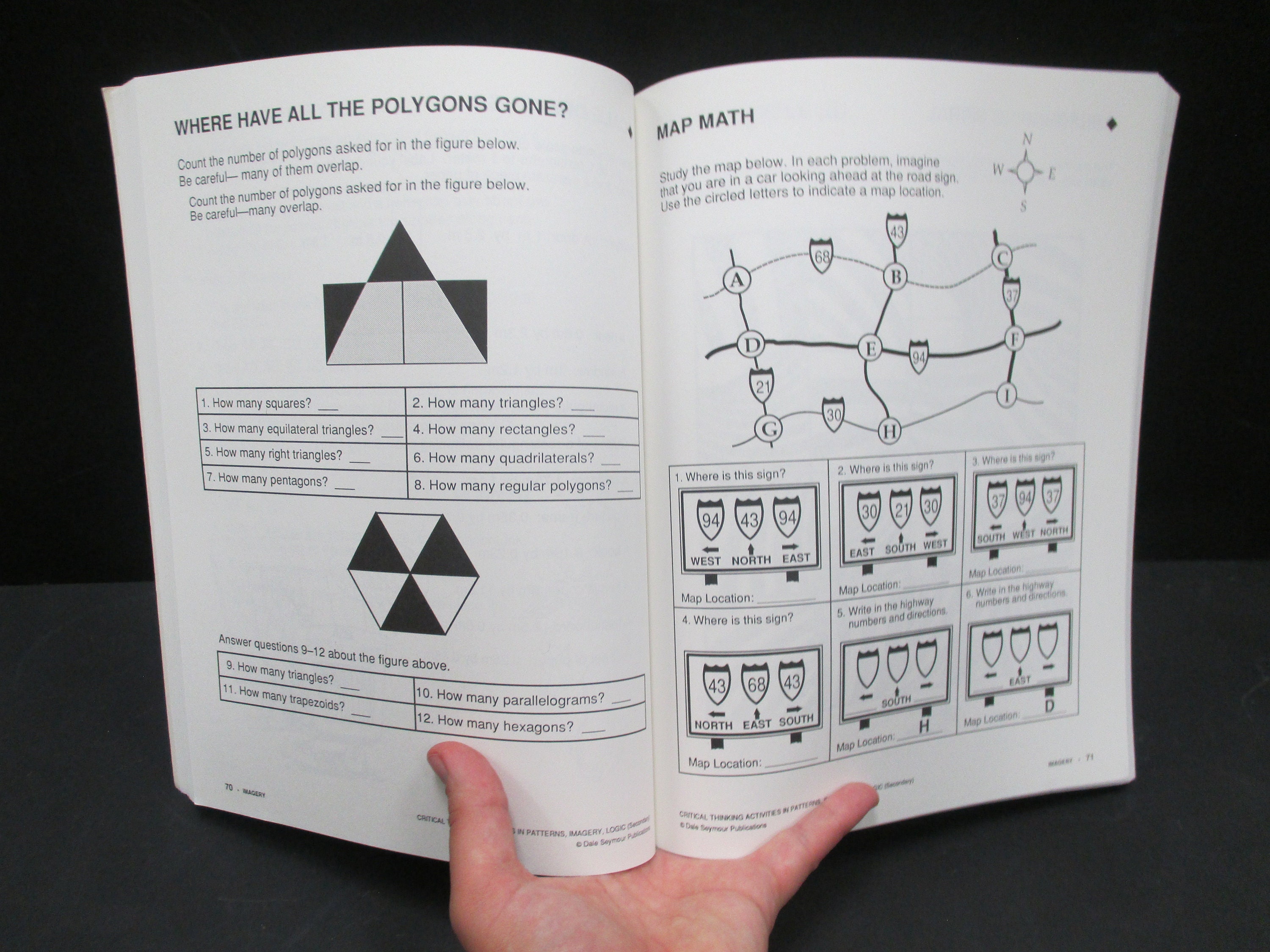 Critical Thinking Activities, Vintage Paperback Activity Book ...
