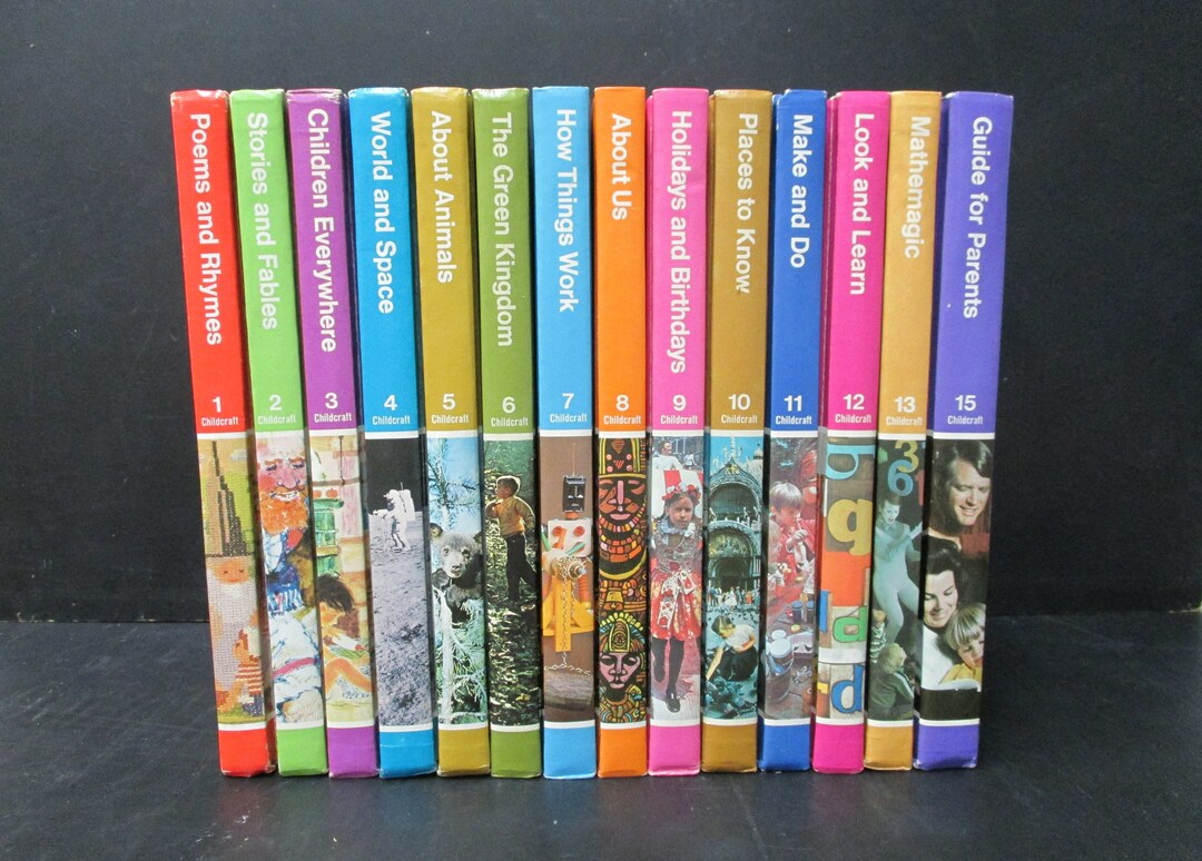 Vintage Childcraft Book Set the How and Why Library Volume - Etsy