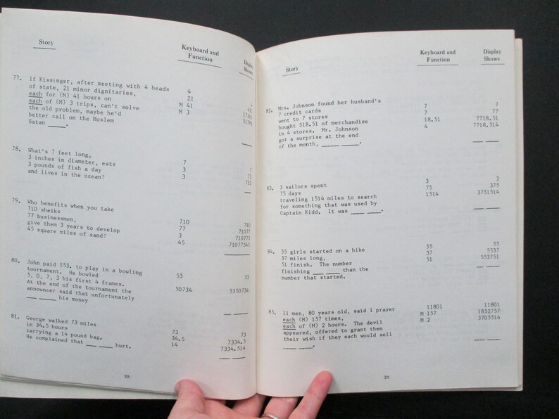 Boggle: A Calculator Word/number Fun Book by James Vine - Etsy