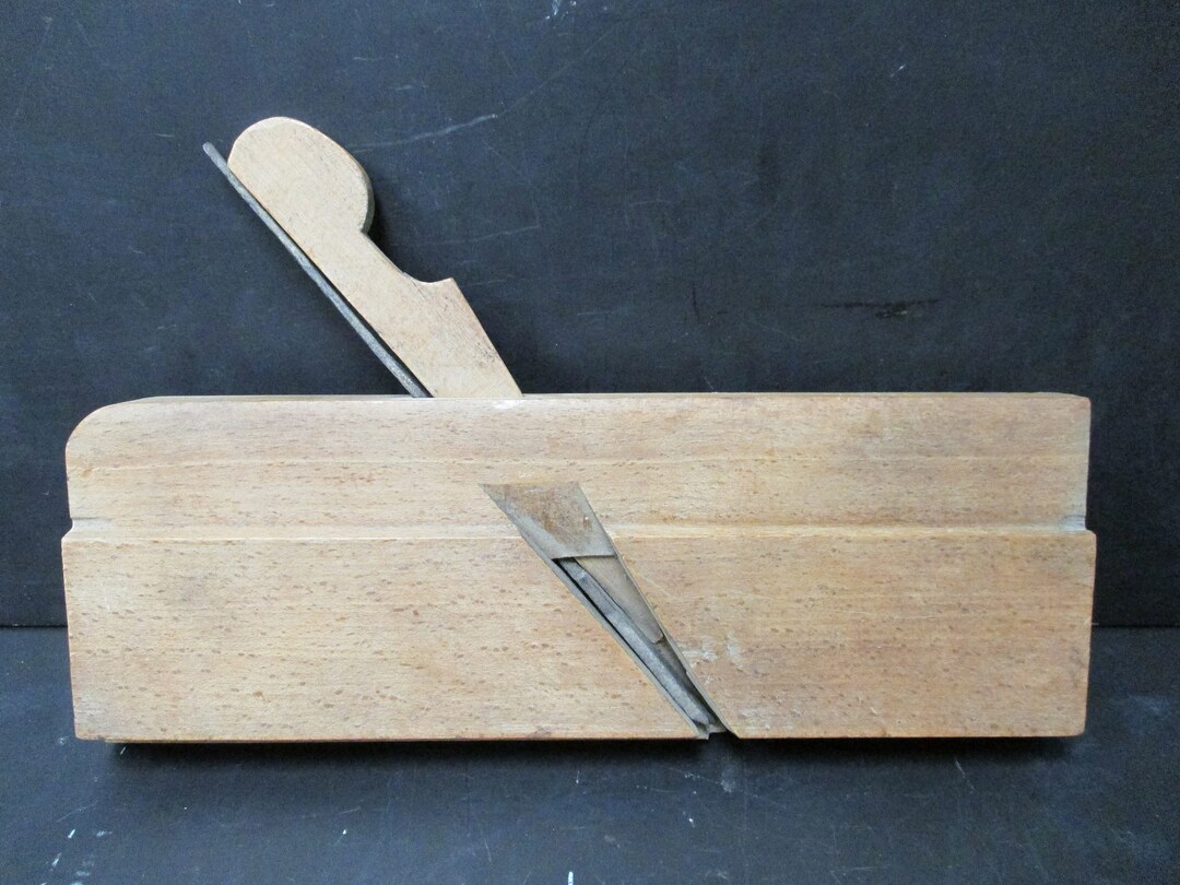 Vintage Planer, Vintage Woodworking Tool, Wooden Block Planer ...