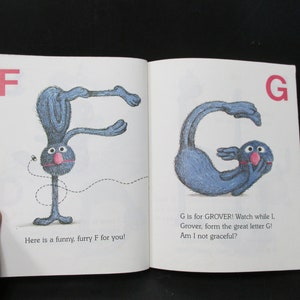 Grover's Own Alphabet, Sesame Street, a Little Golden Book ...