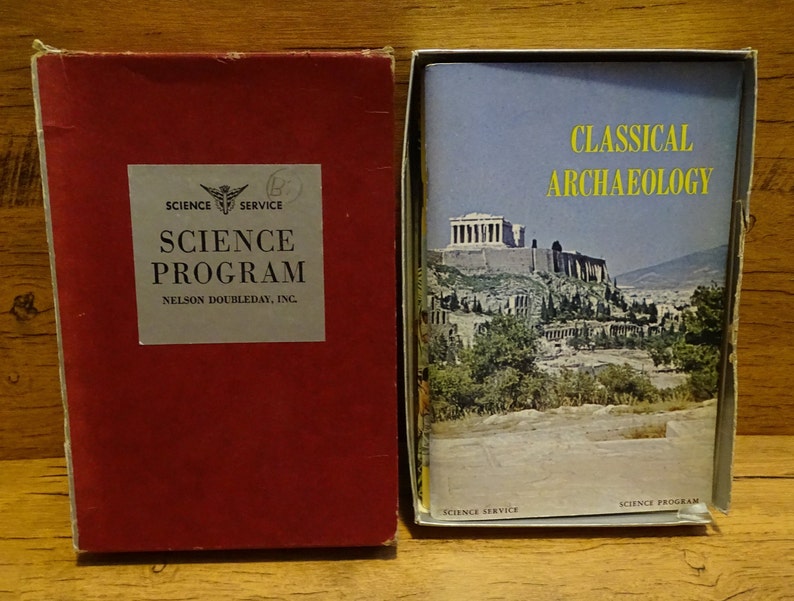 Science Service Science Program Box Set, Nelson Doubleday Vintage ...