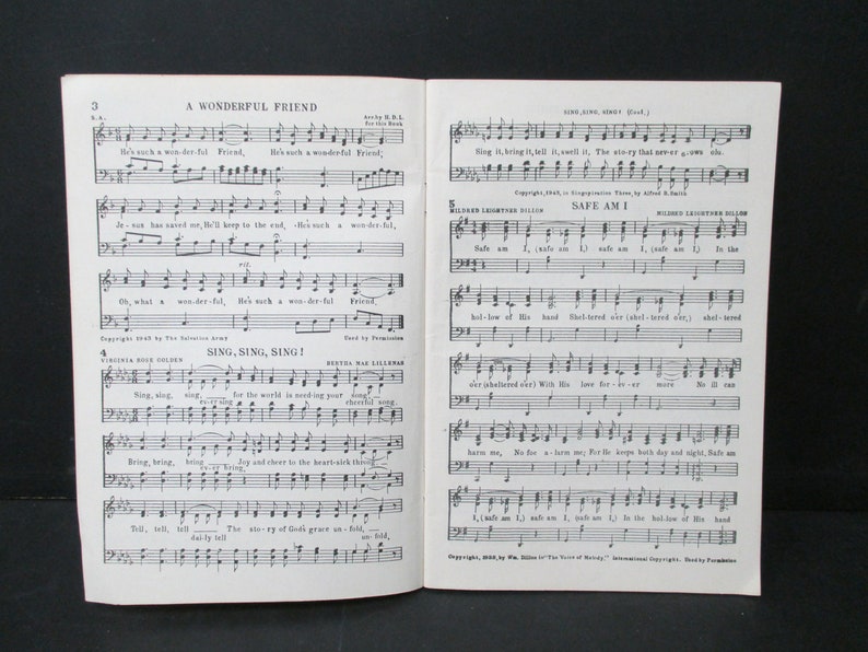 Singspiration Volume Three Gospel Songs and Choruses Compiled by Alfred ...