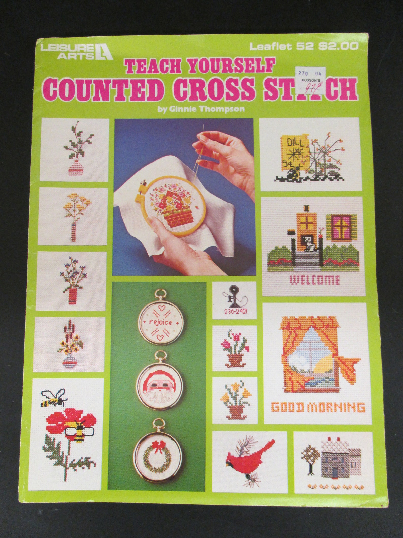 Lot of 4 Cross Stitch Books, Secondmousefinds - Etsy
