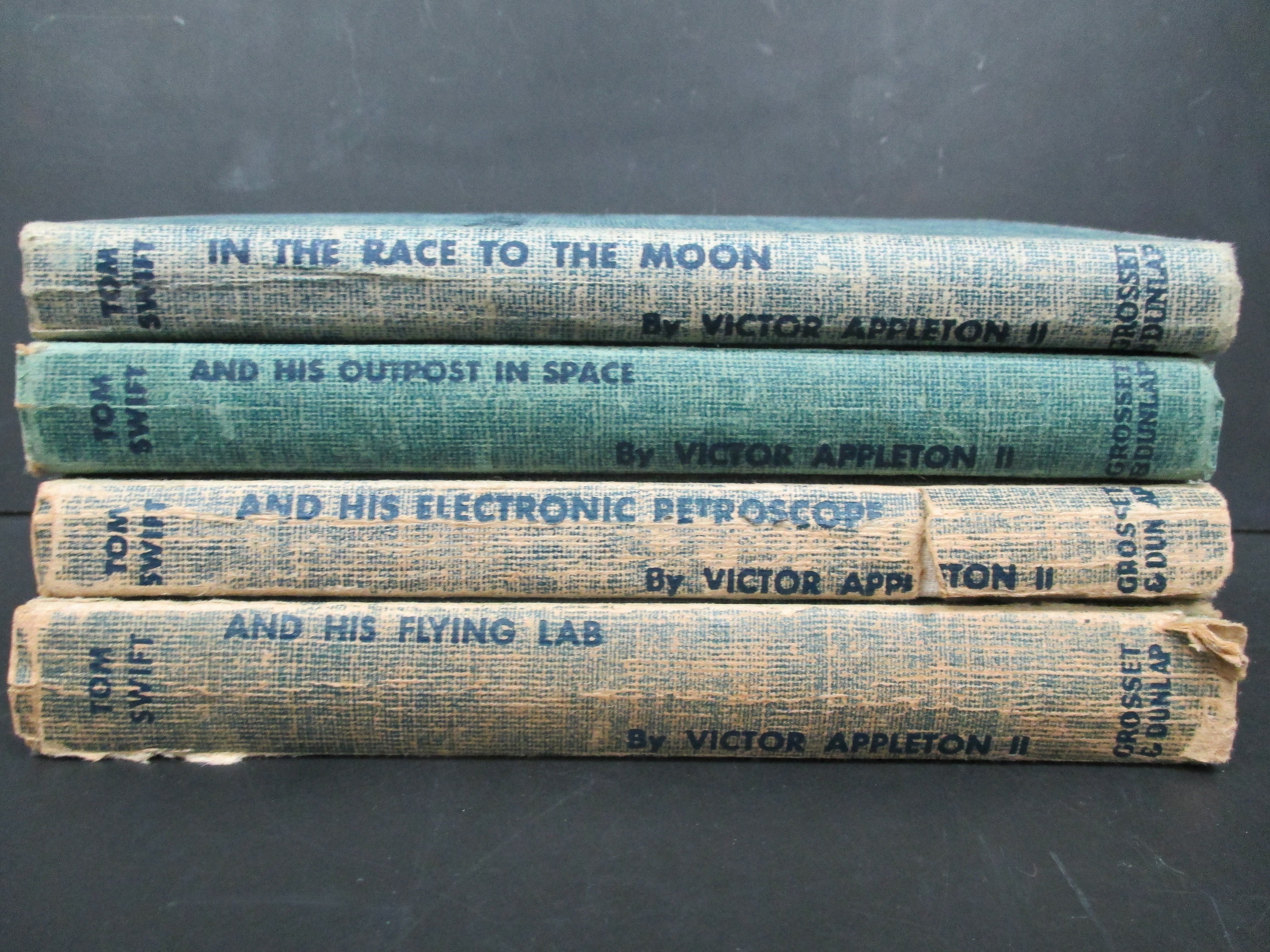 Tom Swift Jr. Book Collection, Set of Four Hardcover Books, Tom Swift ...