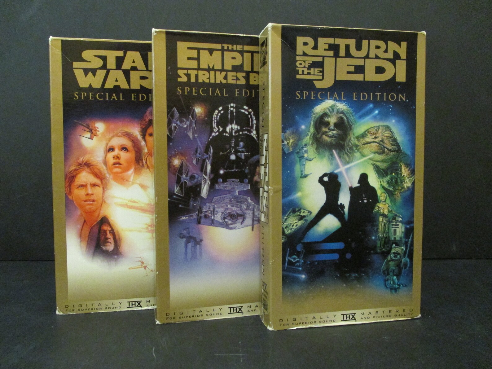 Special Edition Star Wars Trilogy VHS Box Set, Vintage Star Wars ...