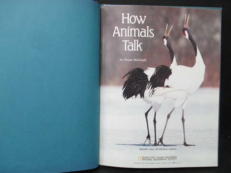 How Animals Talk, National Geographic Society Books for Young Explorers ...