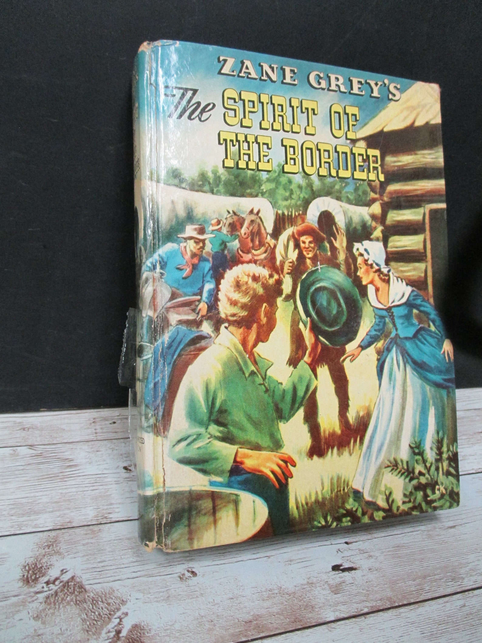 Zane Grey's the Spirit of the Border Whitman Publishing - Etsy