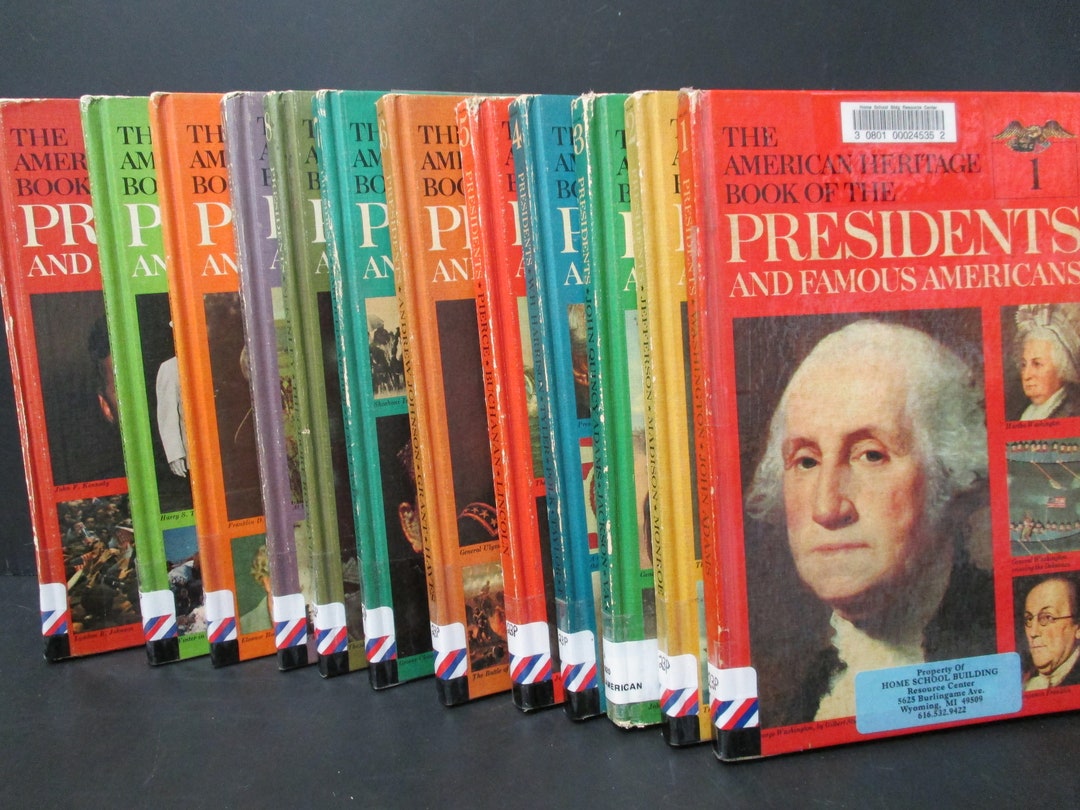 The American Heritage Book of the Presidents and Famous - Etsy