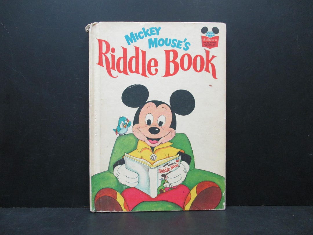 Disney's Wonderful World of Reading Mickey Mouse's Riddle Book Book ...