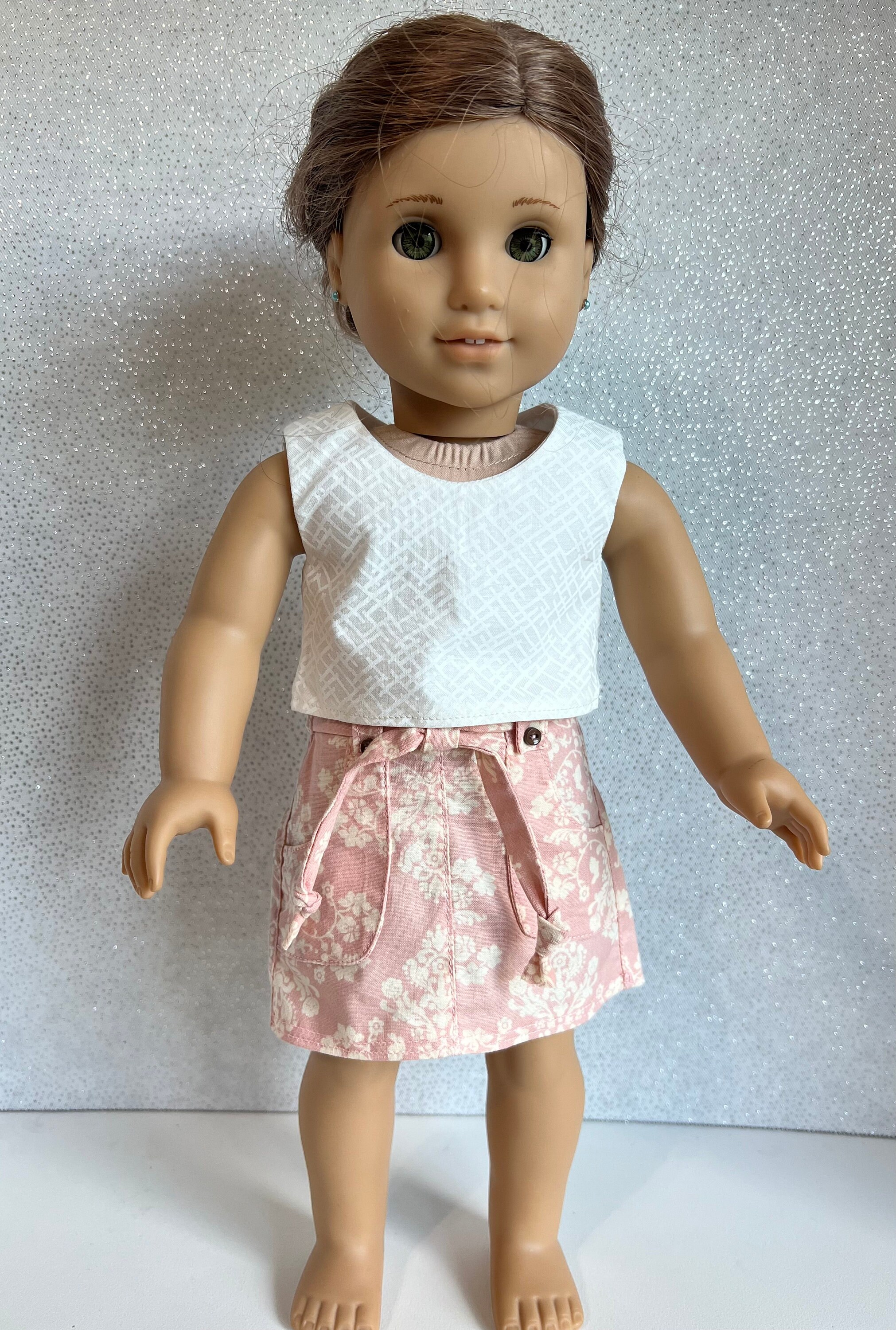 2 Piece Skirt Set for 18 Dolls - Etsy
