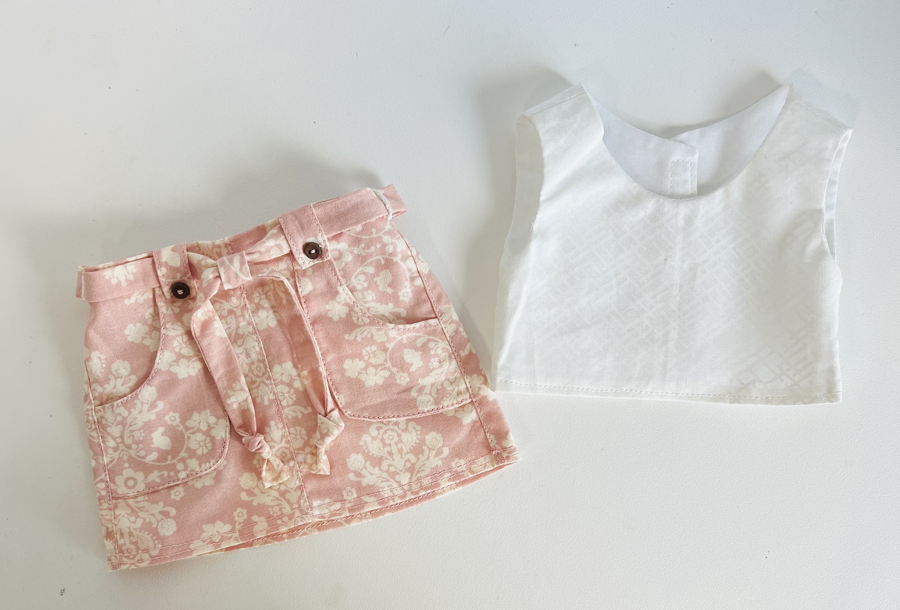 2 Piece Skirt Set for 18 Dolls - Etsy