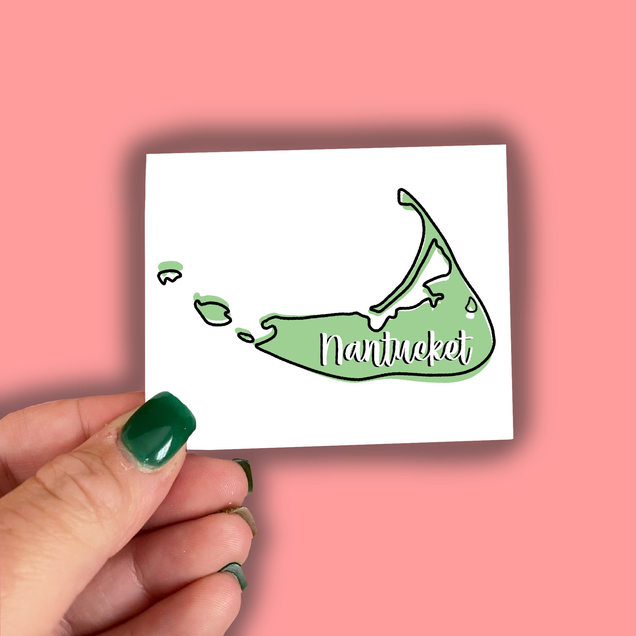 Nantucket Poster/sticker - Etsy