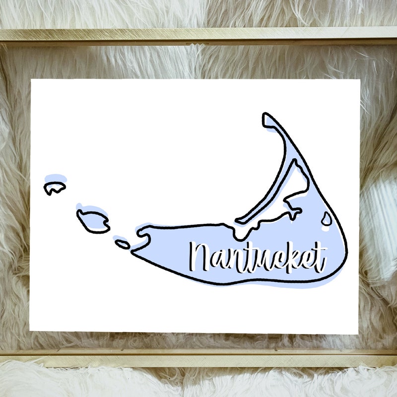 Nantucket Poster - Etsy