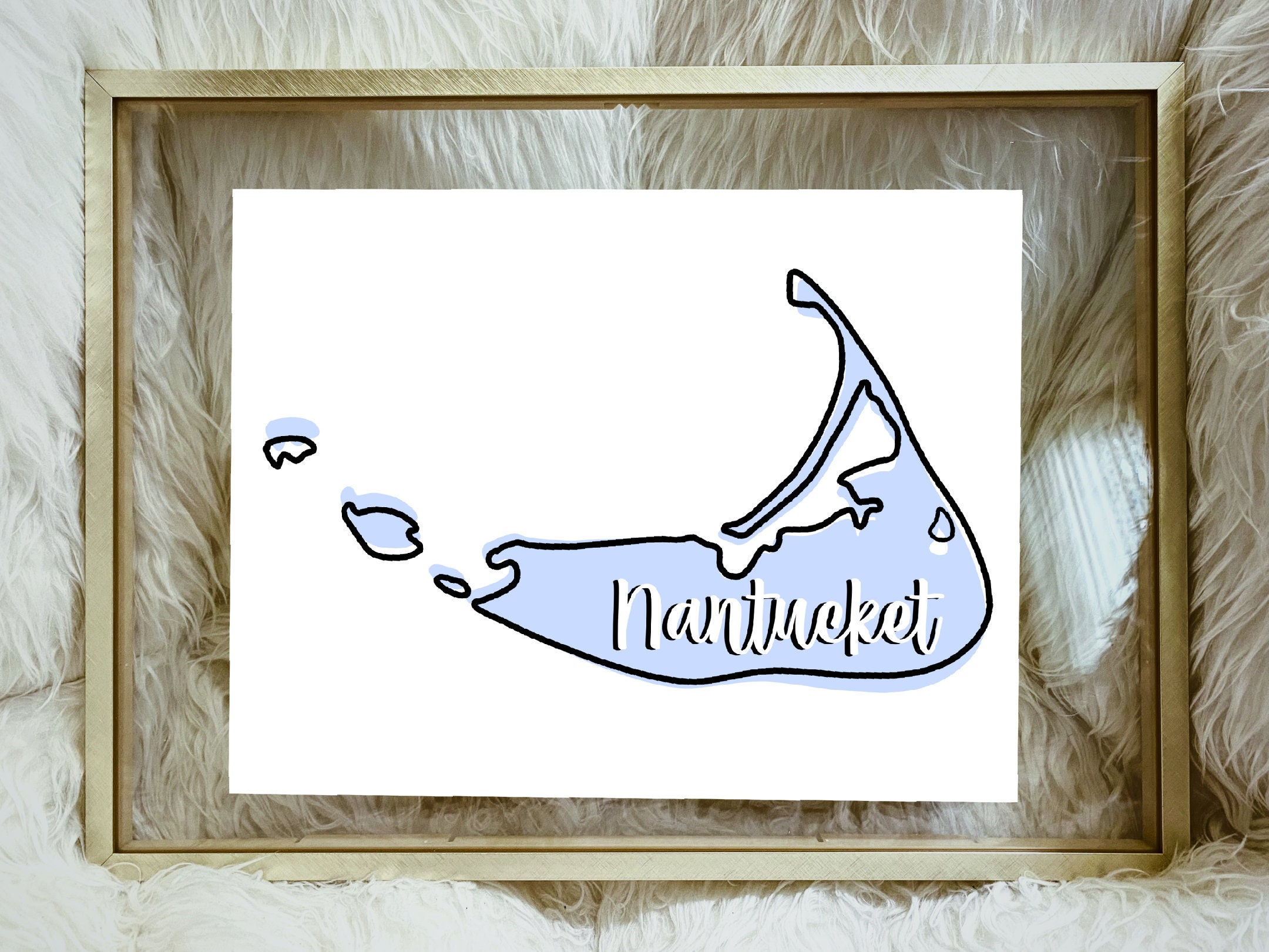Nantucket Poster/sticker - Etsy