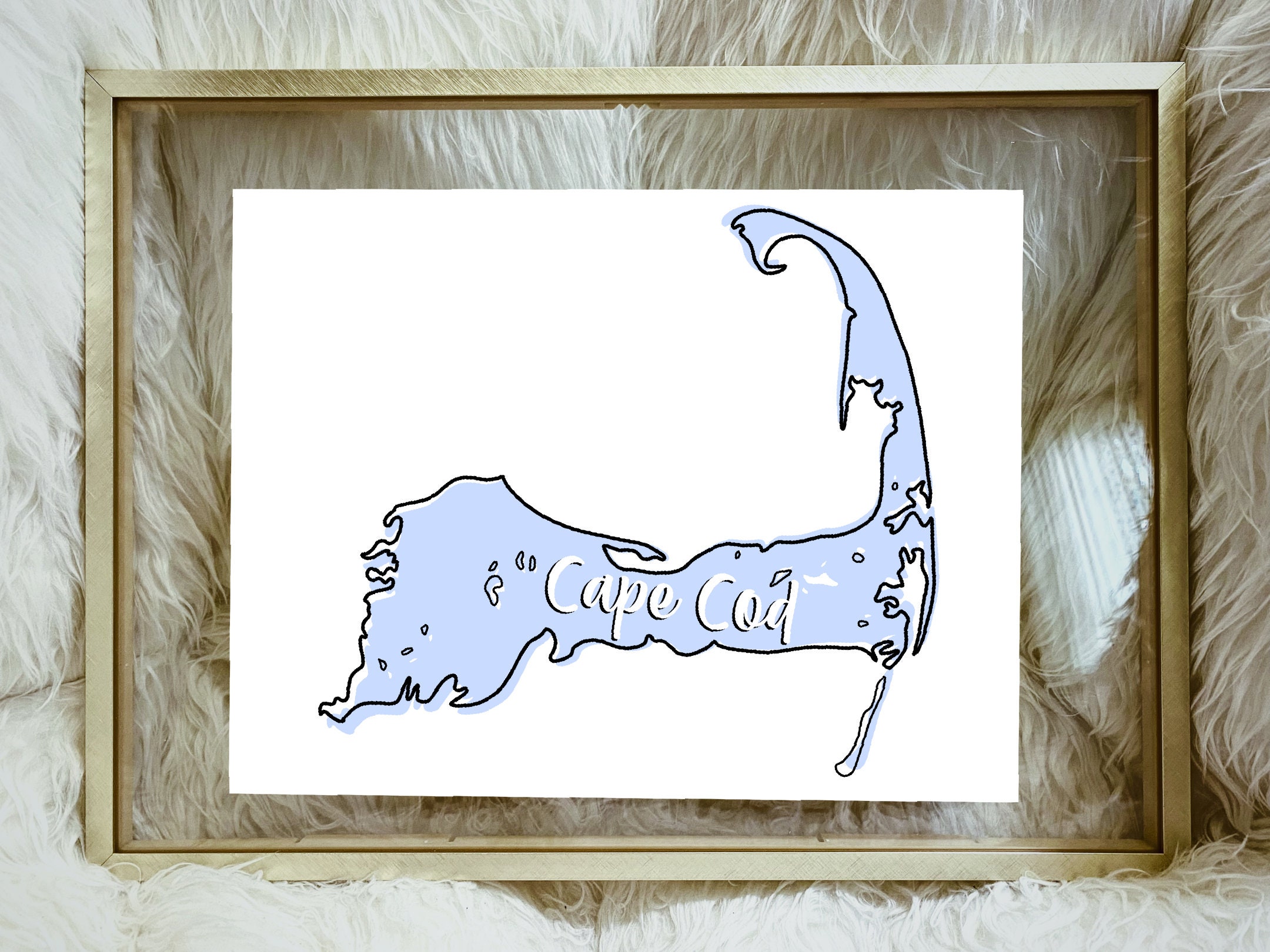 Cape Cod Poster/sticker - Etsy