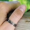 I Love You Sign Language ASL Ring Sterling Silver - Etsy