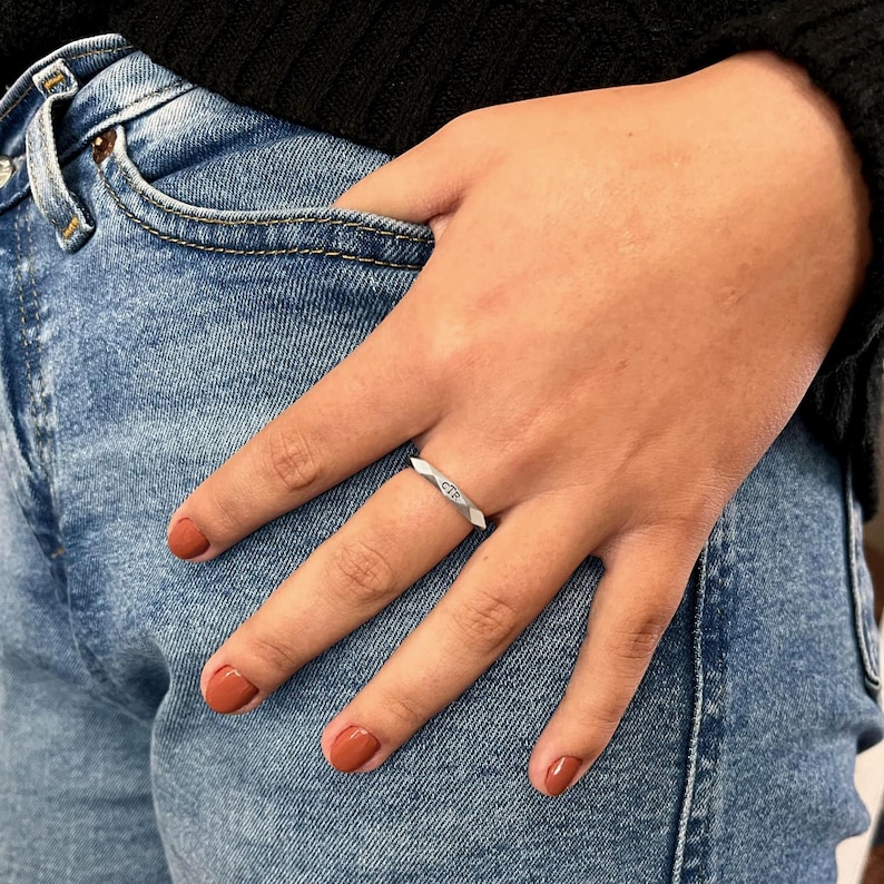Diamond Cut CTR Ring - Stainless Steel Choose the Right CTR - Latter ...