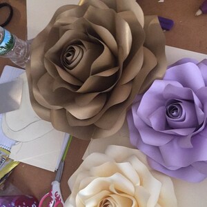 Paper Flowers custom - Etsy