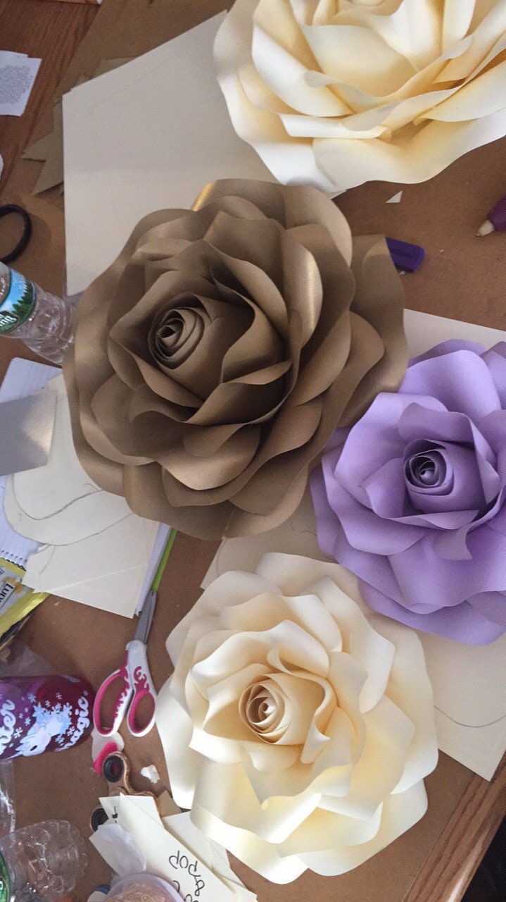 Paper Flowers custom - Etsy