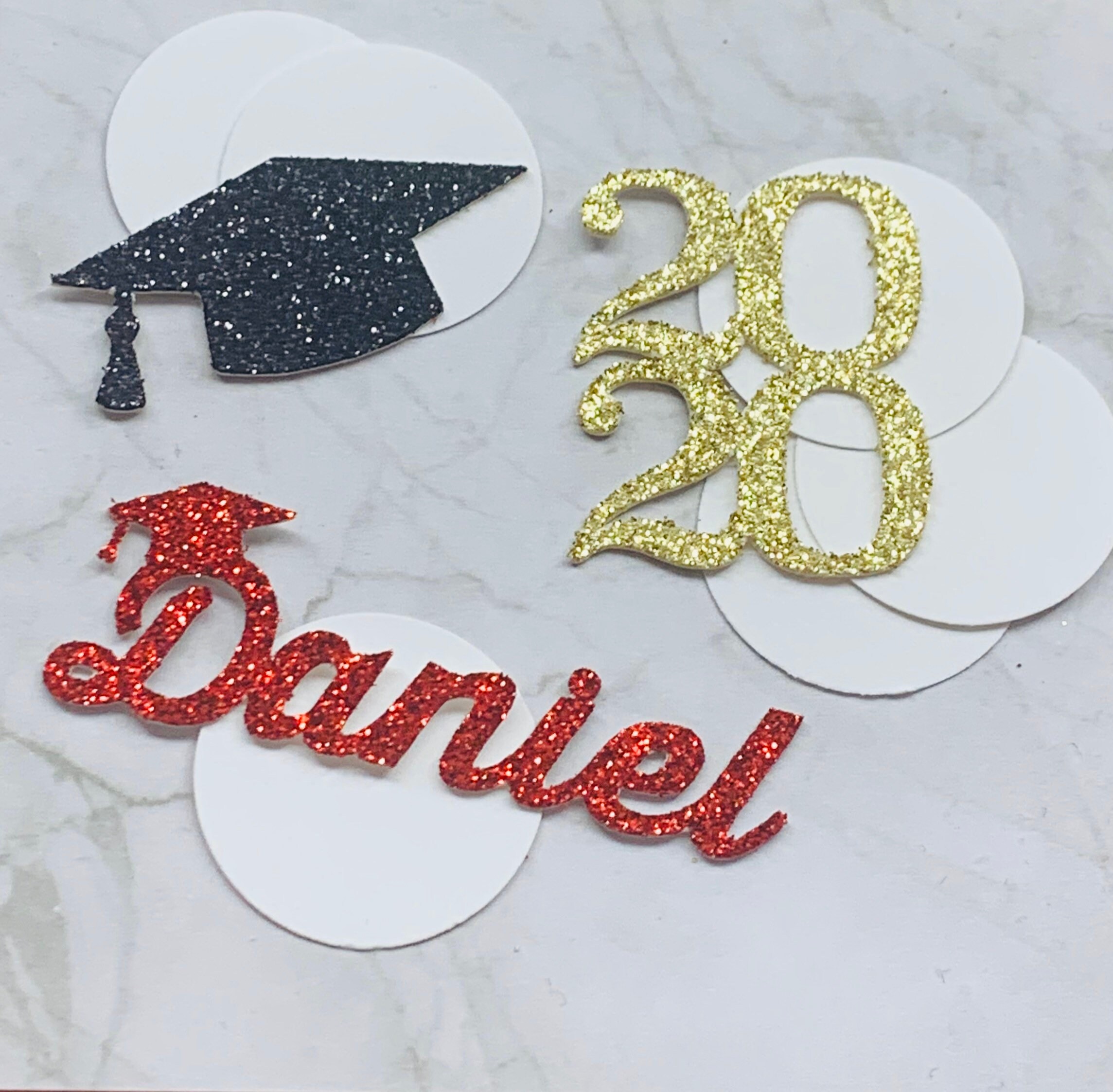 Custom Name Graduation Table Confetti - Etsy