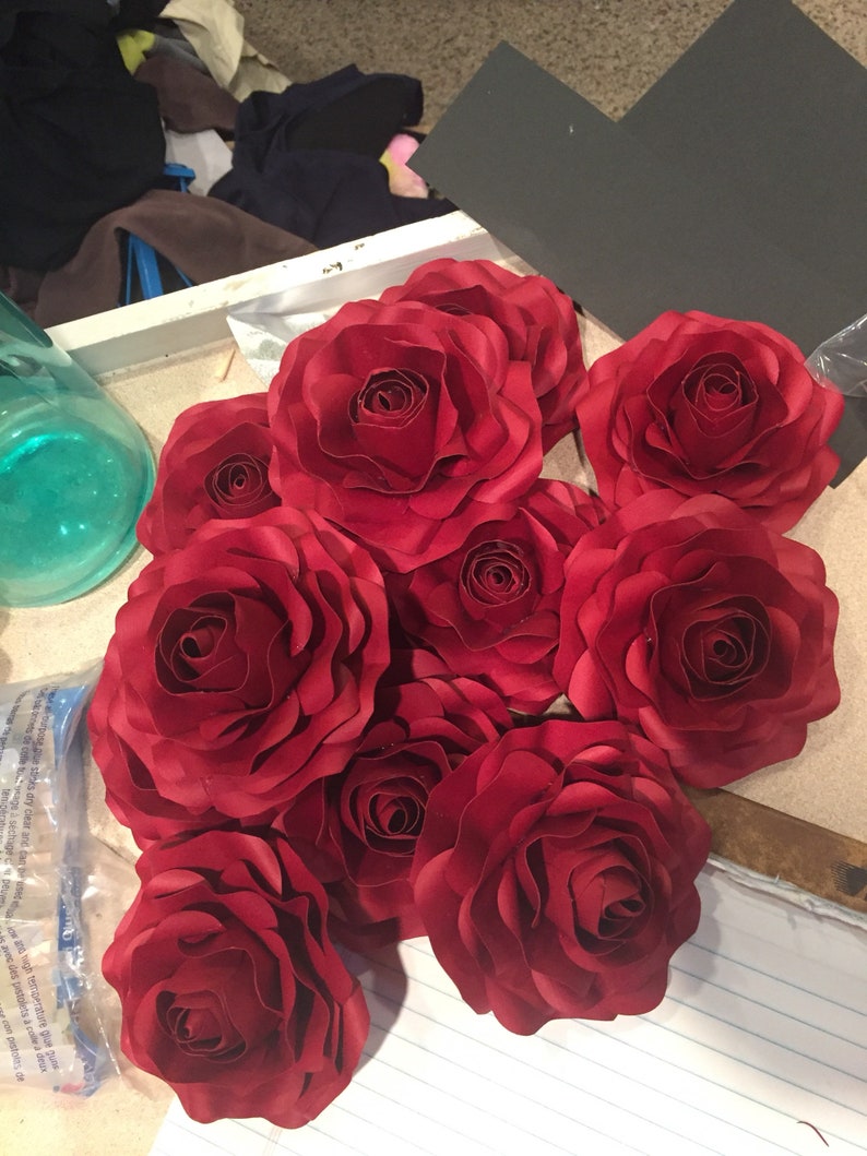 Paper Flowers custom - Etsy