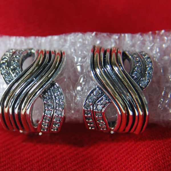 Omega Back Earrings - Etsy