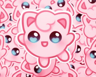 Jigglypuff Car Sticker | Etsy