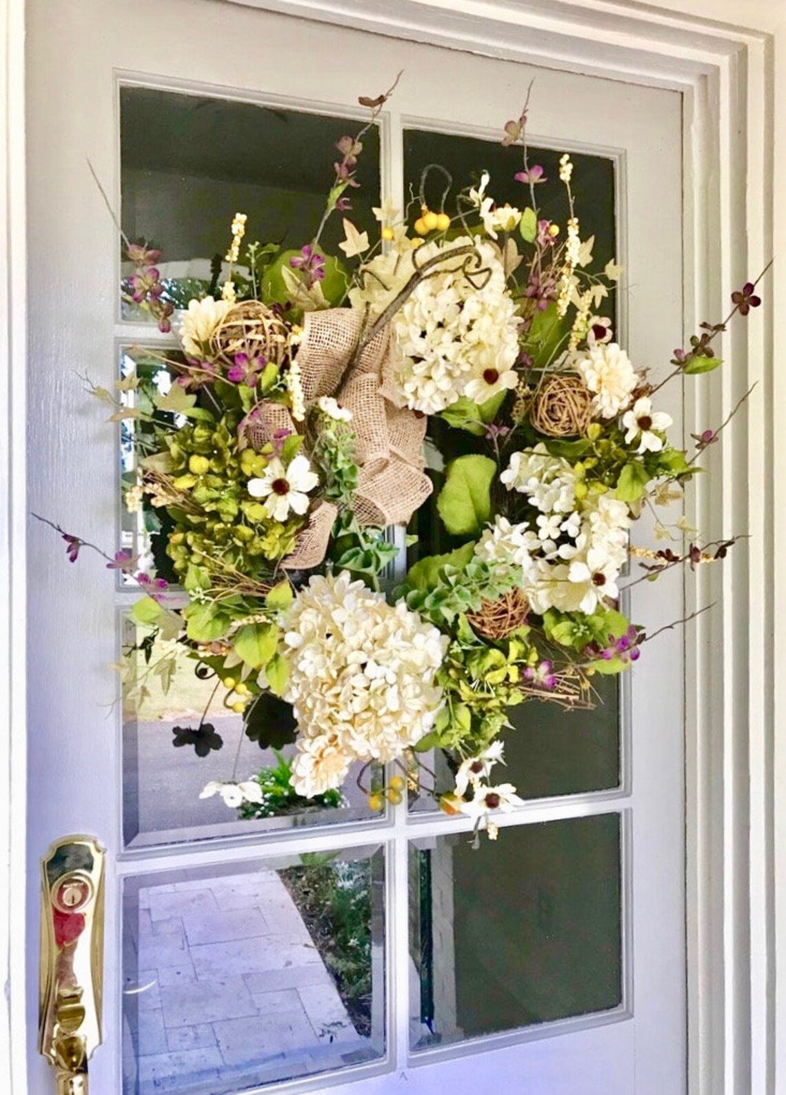 FREE SHIPPING Wreaths for Front Door Large Front Door | Etsy