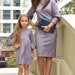 Mother & Daughter Royal Dresses Violet, Matching Outfit, Family Outfit ...