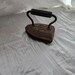 Vintage Cast Iron Iron With Rest - Etsy