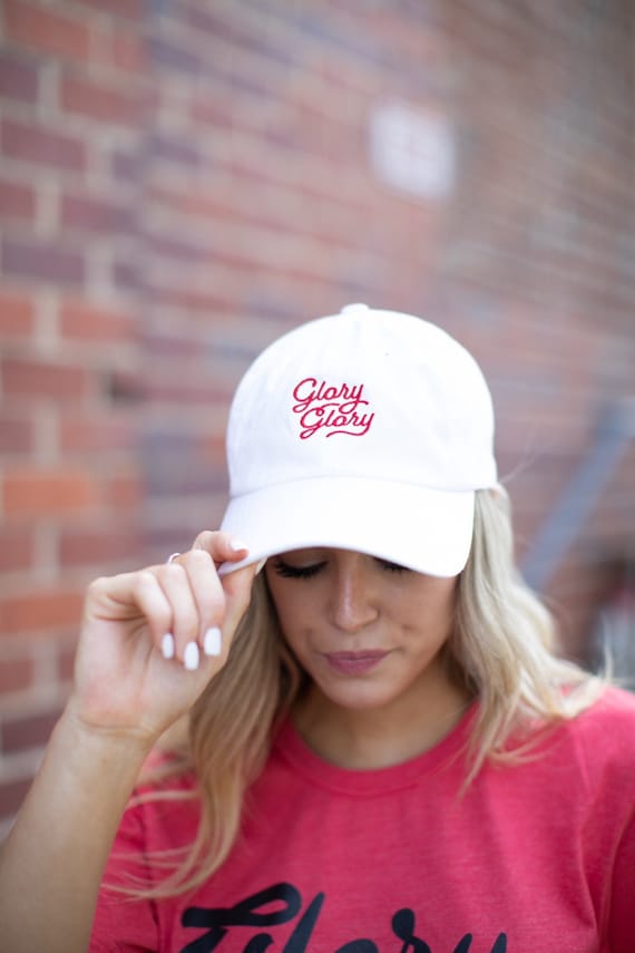 Glory Glory Dad Hat Womens Gameday Hat | Etsy