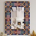 Bathroom Mirror, Moroccan Large Mirror Frame, Rustic Antique Mirror ...