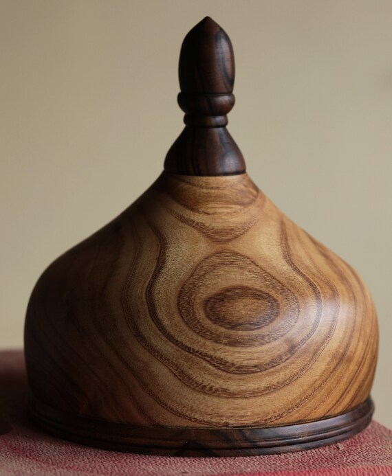 Home & Living Kitchen Storage Garlic box in Sophora Japonica & Walnut ...