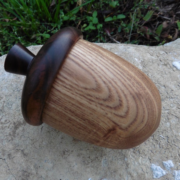 Wood Acorn - Etsy
