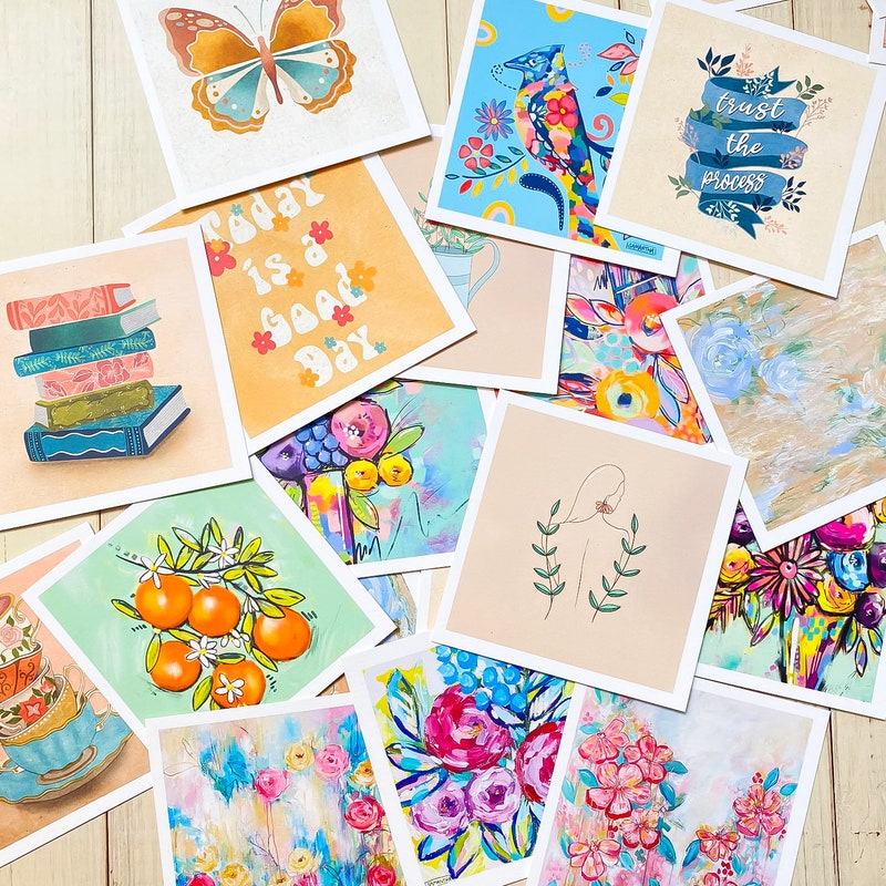 4x4 Painting - Etsy
