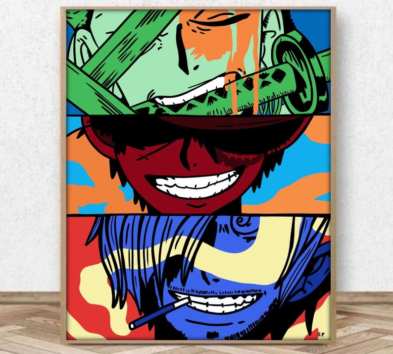One-piece Print Comic Book Art Matte Prints Multiple | Etsy