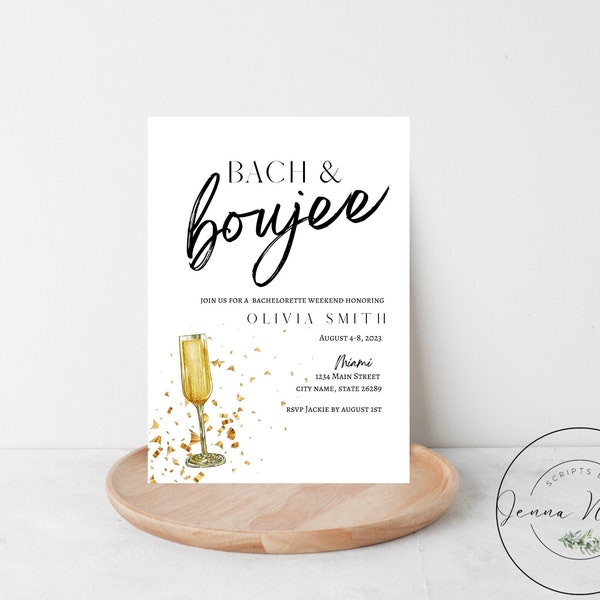 Bach Party Invite - Etsy