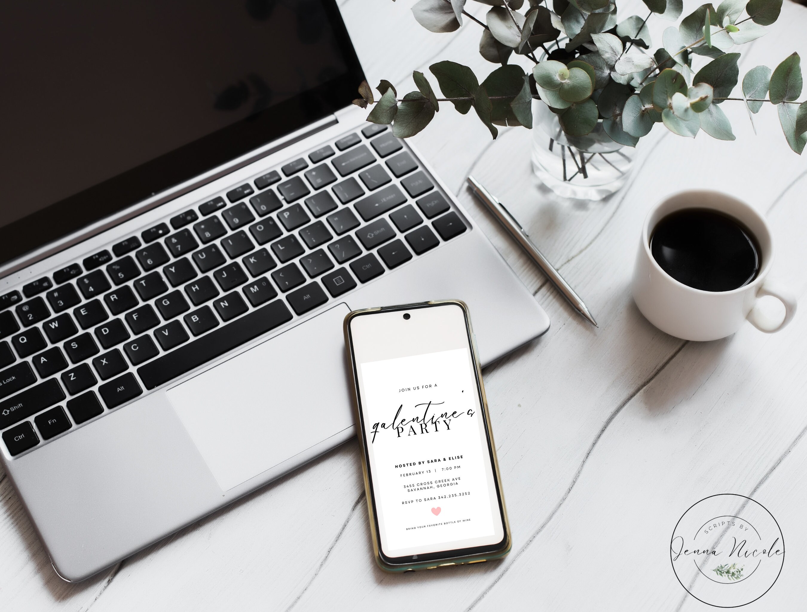 Housewarming Party Invitation, Editable Template, First Home, Home ...