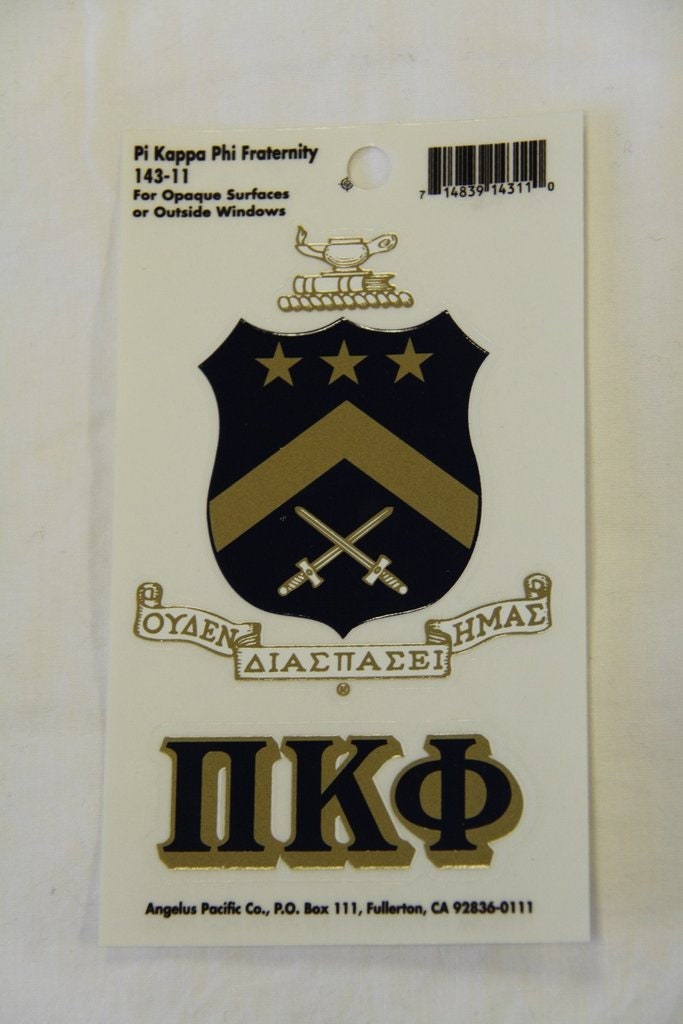 Pi Kappa Phi Crest Patch