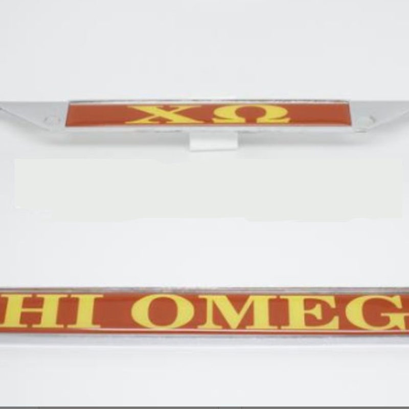 Chi Omega License Plate - Etsy