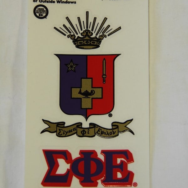 Phi Sigma Sigma Decal - Etsy