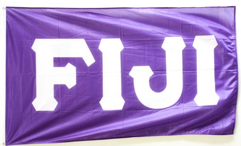 FIJI Fraternity Flag Flag - Etsy