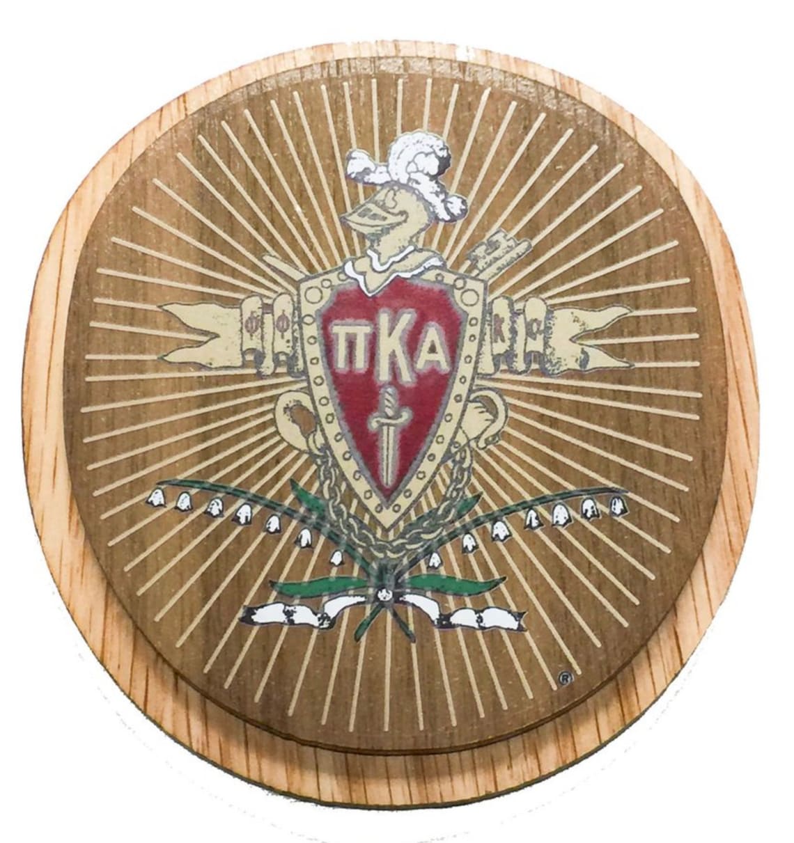 Pi Kappa Alpha Wooden Crest - Etsy