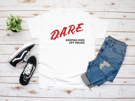 DARE Vintage Classic 80s Shirt - Etsy