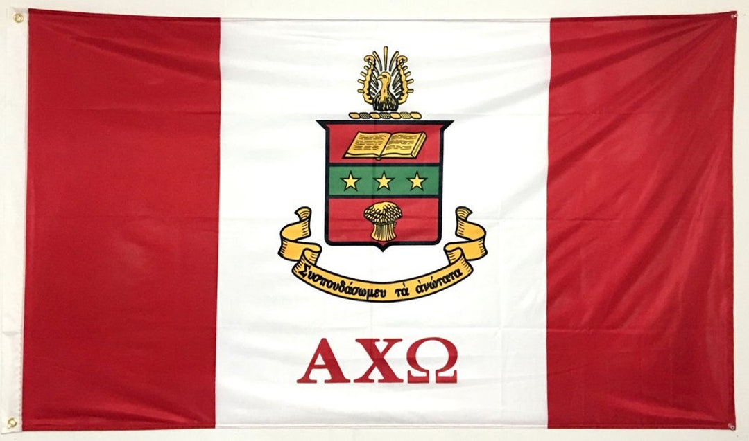 Alpha Chi Omega Flag - Etsy