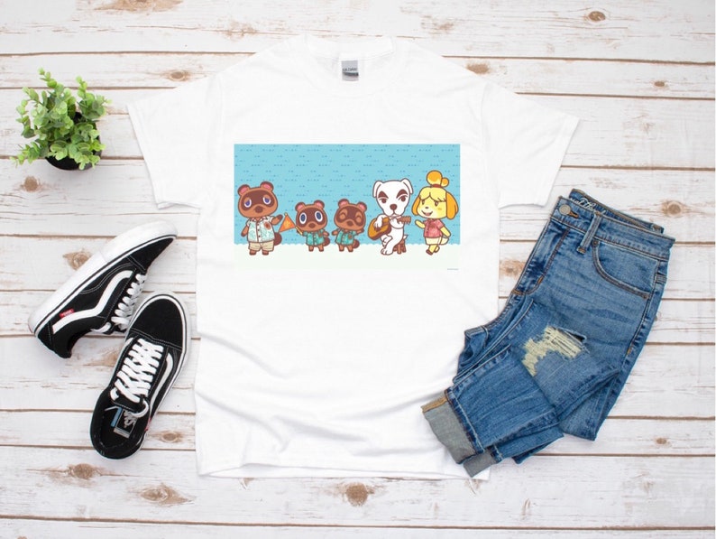 Animal Crossing New Horizons Inspired Tee | Etsy