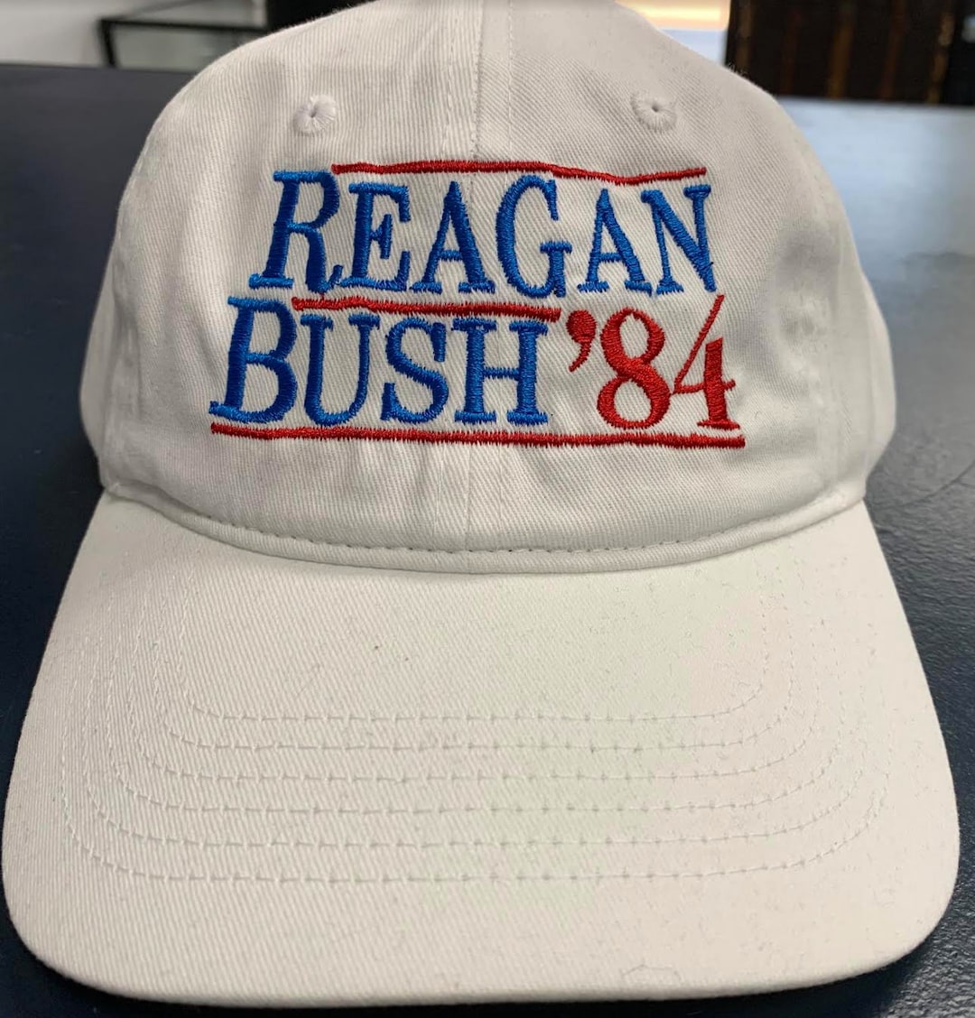 Reagan Bush 1984 Remake Embroidered Campaign Dad Hat - Etsy