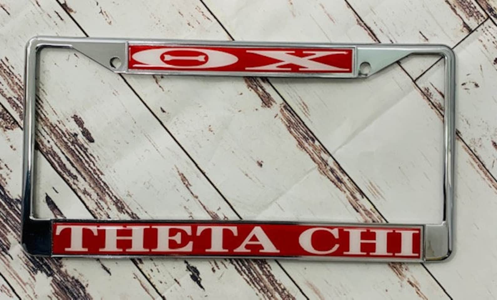 Theta Chi License Plate - Etsy